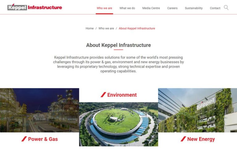 Works - Portfolio - Keppel Infrastructure